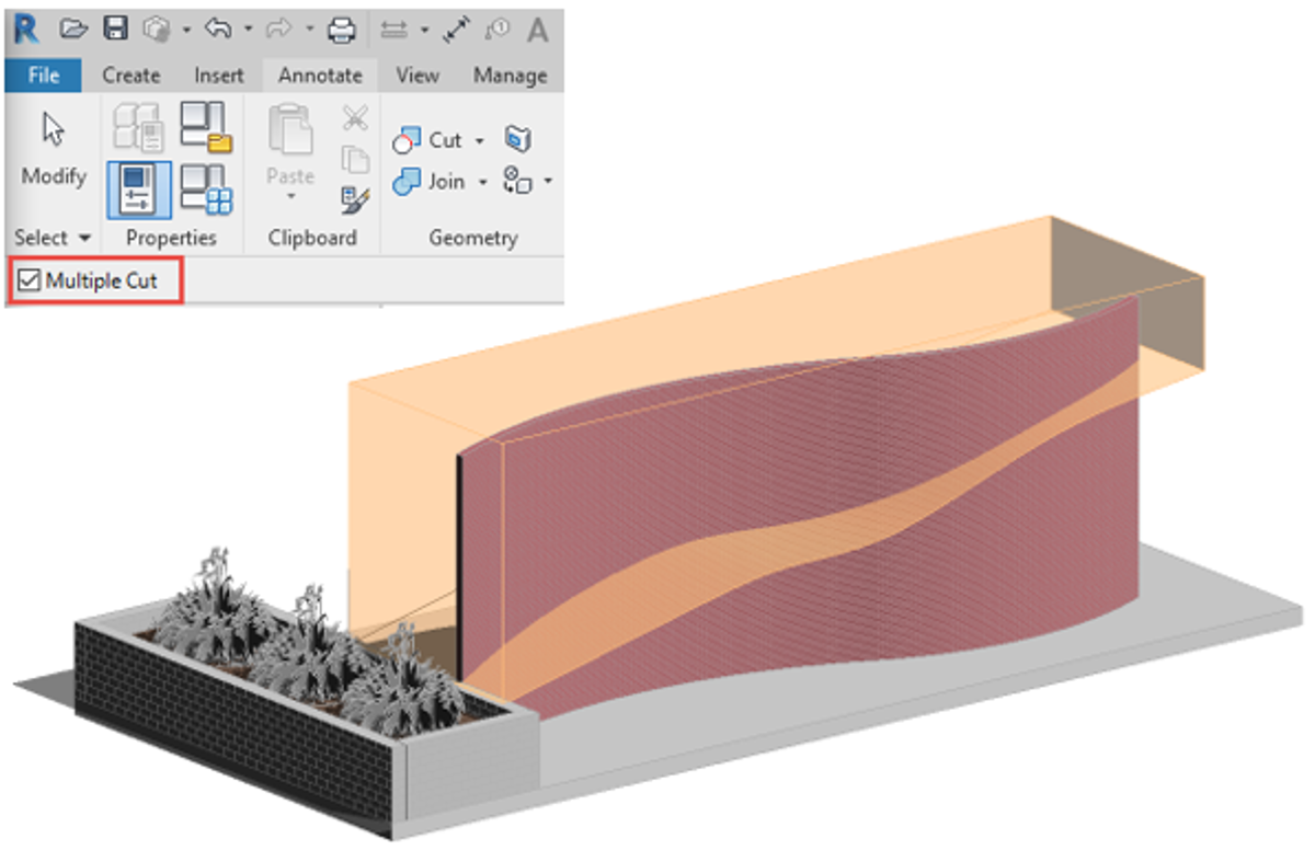 Editing the profile of a curved wall in Revit | Symetri.co.uk