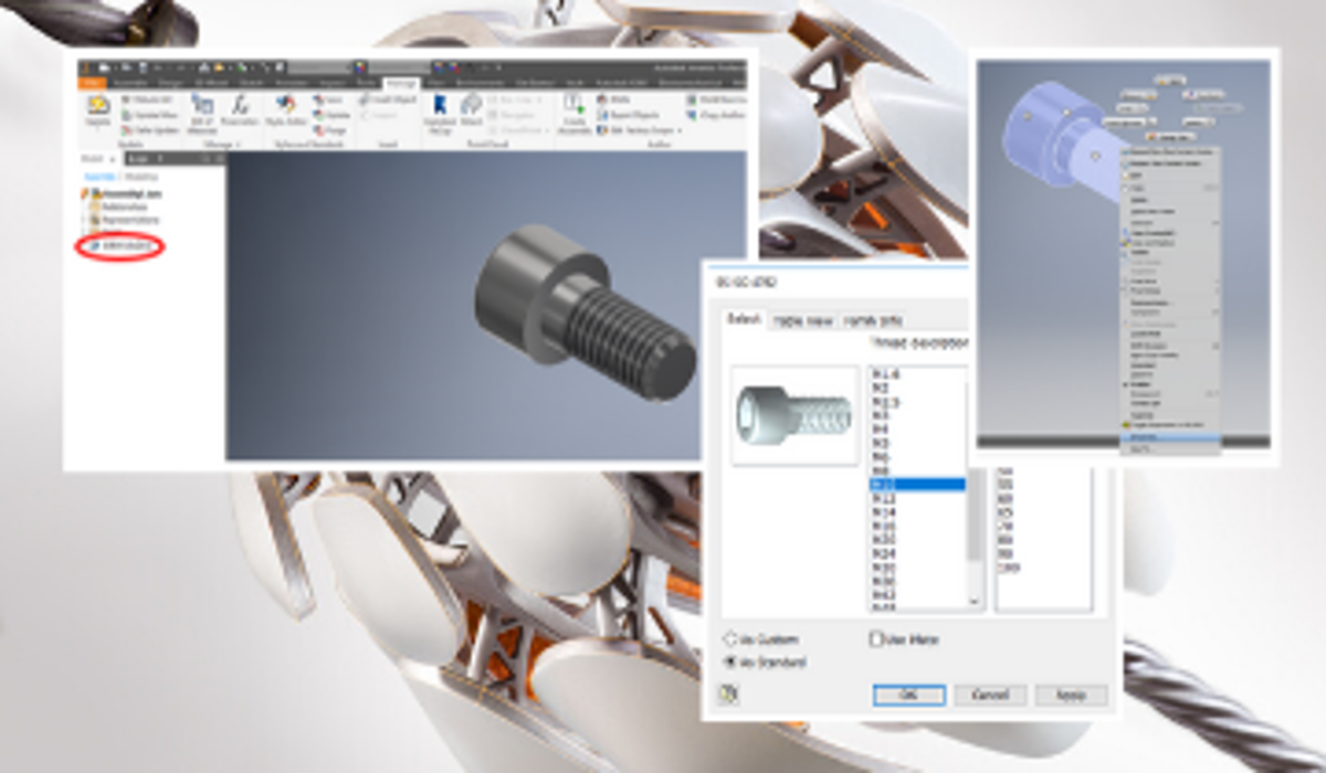 Autodesk Inventor | Customising the Content Centre – Part 2 | Symetri.co.uk