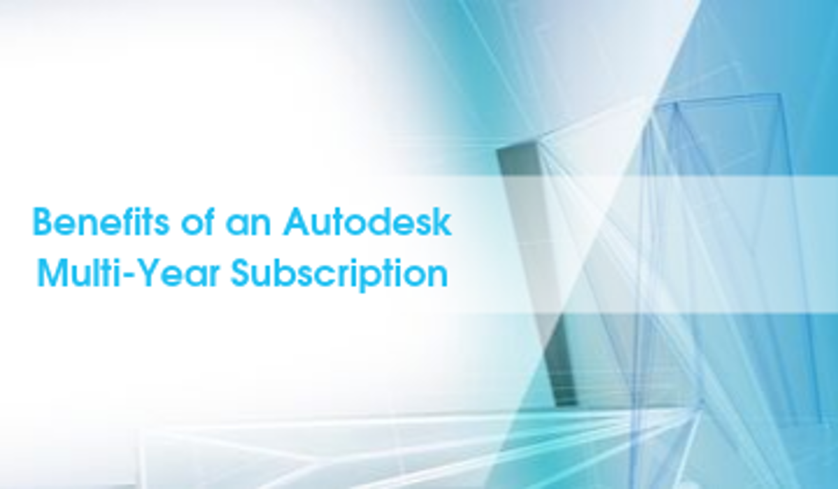 Benefits of the Multi-Year Subscription | Symetri.co.uk